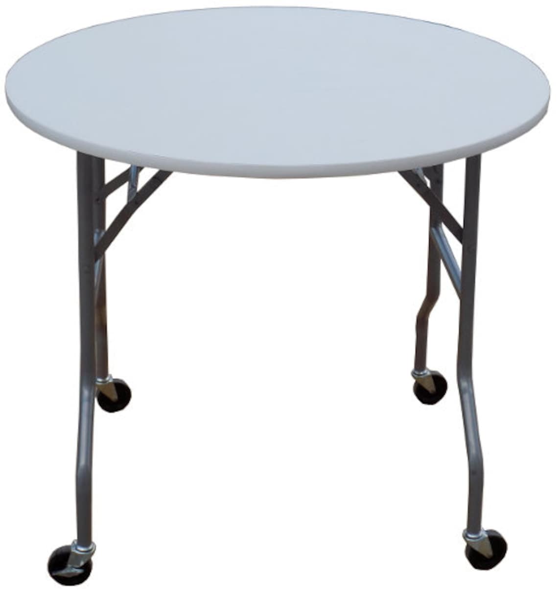 36 Inch Round Folding Cake Table on Wheels by Banquet Tables Pro - Etsy