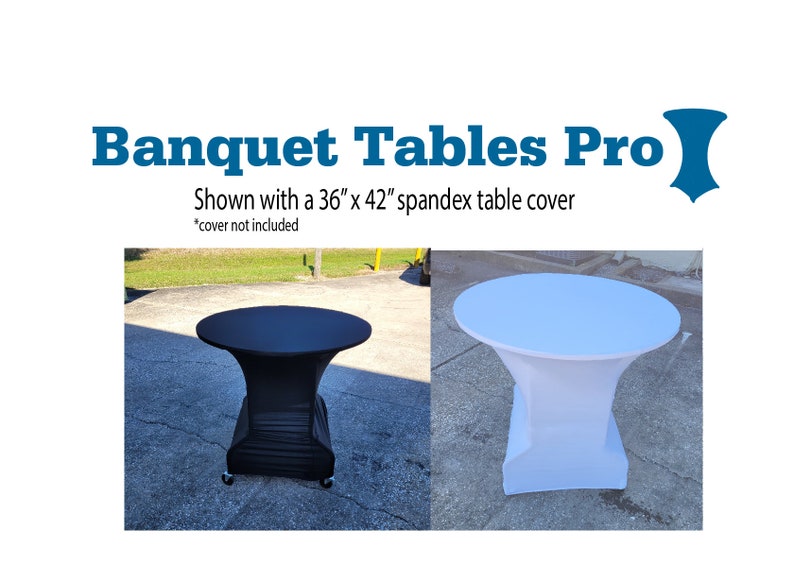 36 Inch Round Folding Cake Table on Wheels by Banquet Tables Pro - Etsy