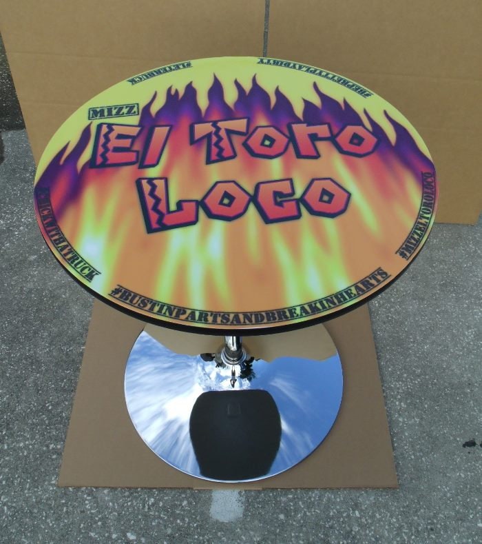 Round Branded Logo Tables for Trade Shows & Events by Banquet Tables ...