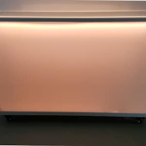 Light up 6 Foot Rolling Counter LED Glow Bar on Wheels - Etsy