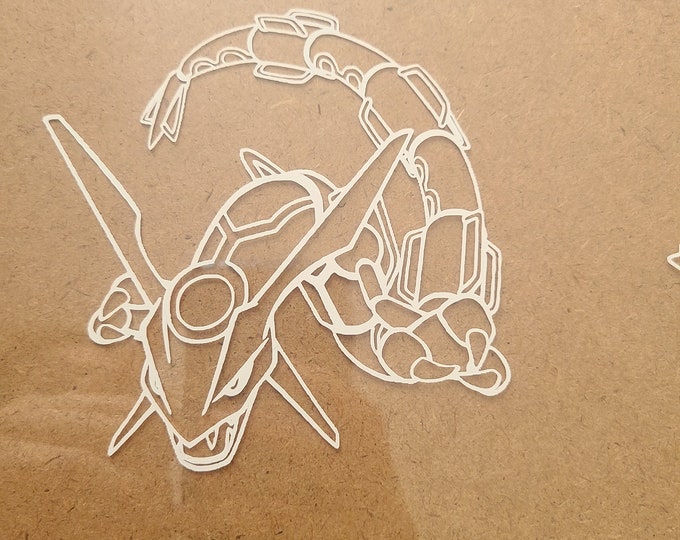 Rayquaza Vinyl Sticker - Etsy