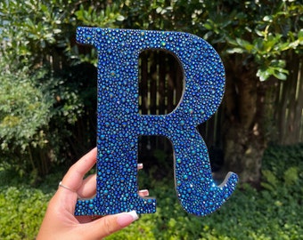 8in Bedazzled Decor Letter - Etsy