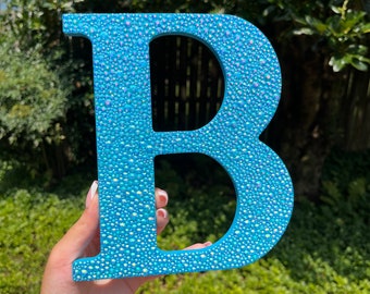 8in Bedazzled Decor Letter - Etsy
