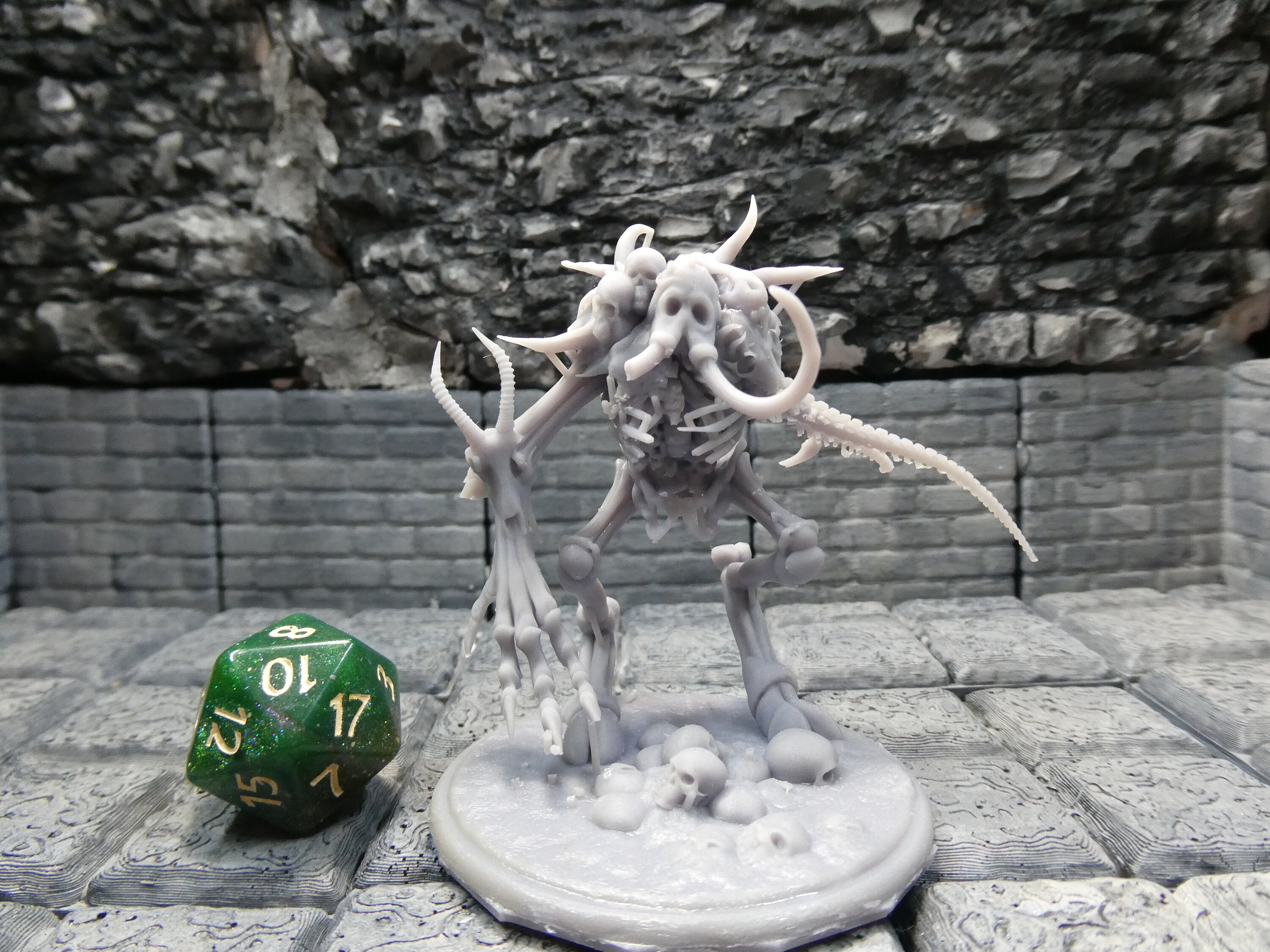 Bone Golem Miniature DnD Dungeons and Dragons Pathfinder | Etsy