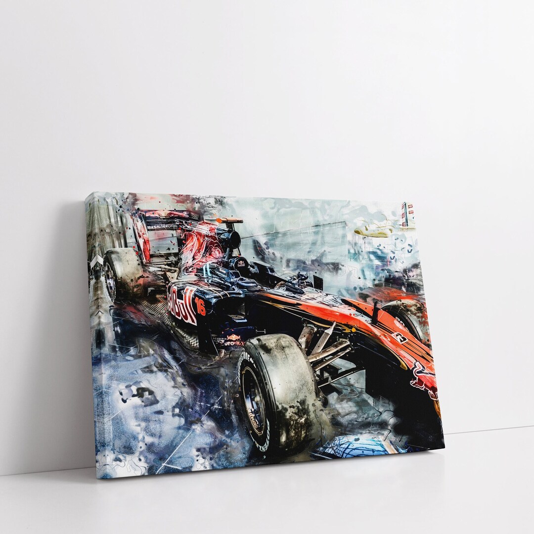 Formula 1 Wall Art F1 Canvas Modern Wall Art Printable - Etsy
