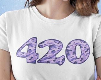 Purple Camo Shirt | Etsy