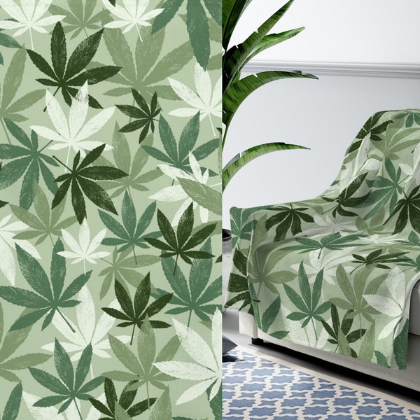 Leaf Throw Blanket - Etsy