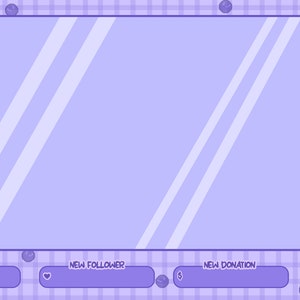 Cute Blueberry Twitch Overlay Package - Etsy