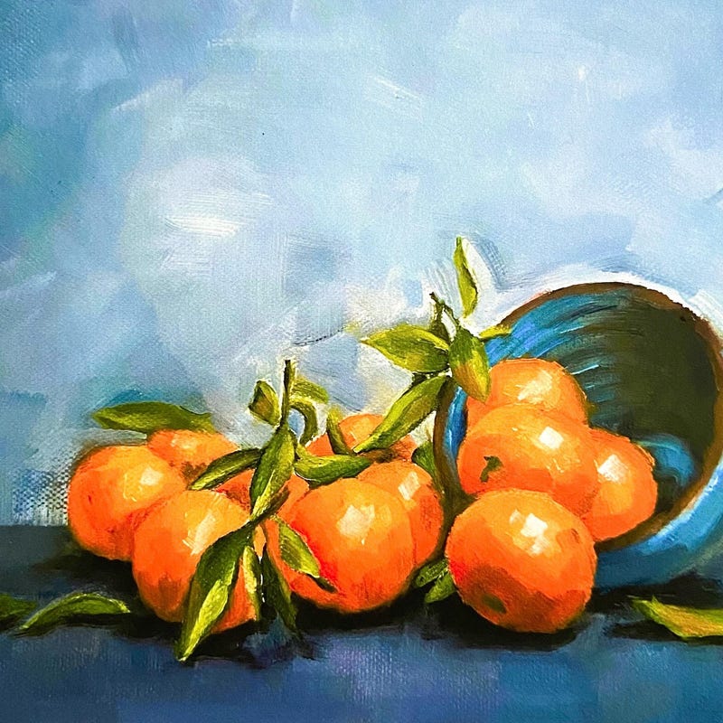 Orange Still Life - Etsy