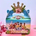 Princess Personalized Favor Boxes - Princess Birthday Decor - Princess ...
