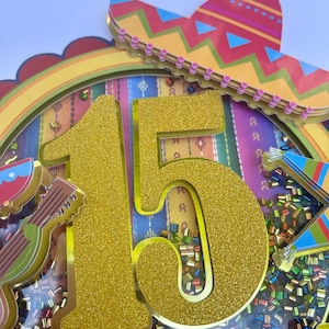 Cake Topper Mexican - Mexican Party - Mexico - Mexican Birthday - Party ...