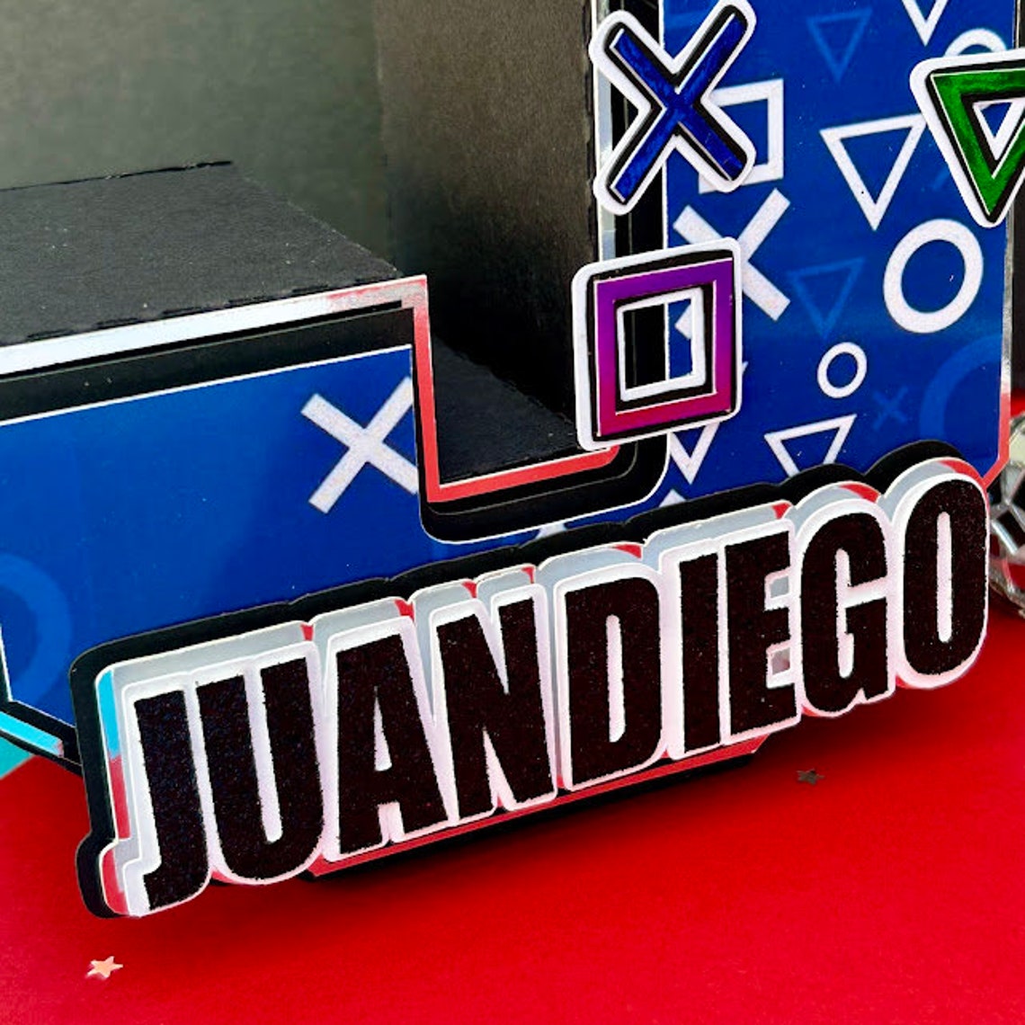 Gamer 3D Letters - Gamer Party Decorations - Gamer Birthday Party ...