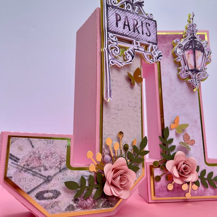 Paris Party - Letter 3D Paris - Party Decorations - Paris Theme Party ...