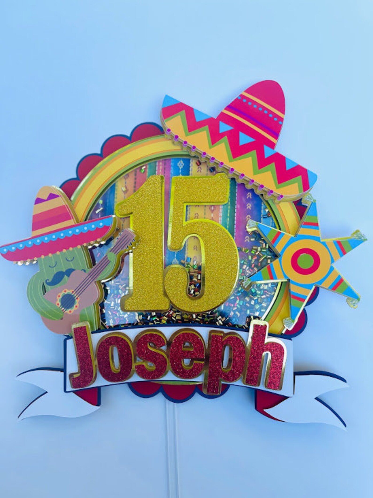 Cake Topper Mexican Mexican Party Mexico Mexican - Etsy