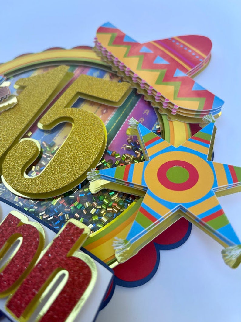 Cake Topper Mexican Mexican Party Mexico Mexican - Etsy