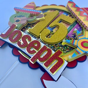 Cake Topper Mexican - Mexican Party - Mexico - Mexican Birthday - Party ...