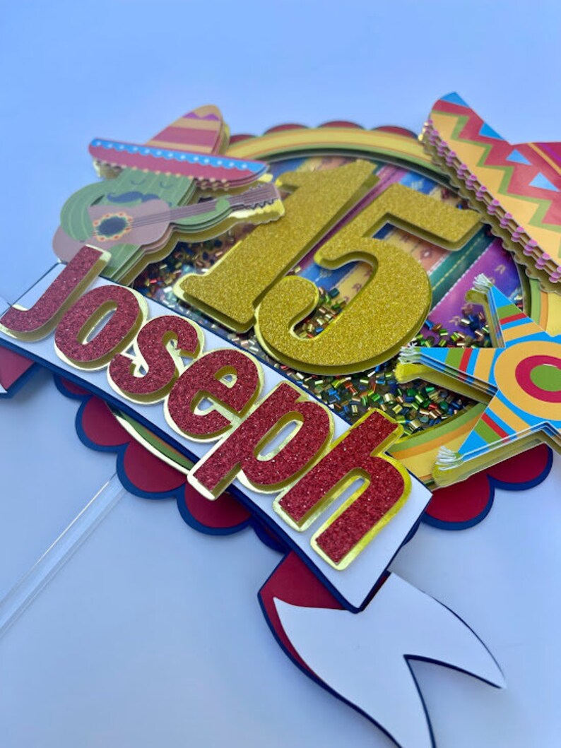 Cake Topper Mexican Mexican Party Mexico Mexican - Etsy