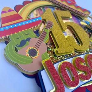 Cake Topper Mexican - Mexican Party - Mexico - Mexican Birthday - Party ...