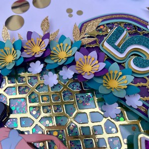 Princess Jasmine Cake Topper - Aladdin Cake Topper - Princess Jasmine ...