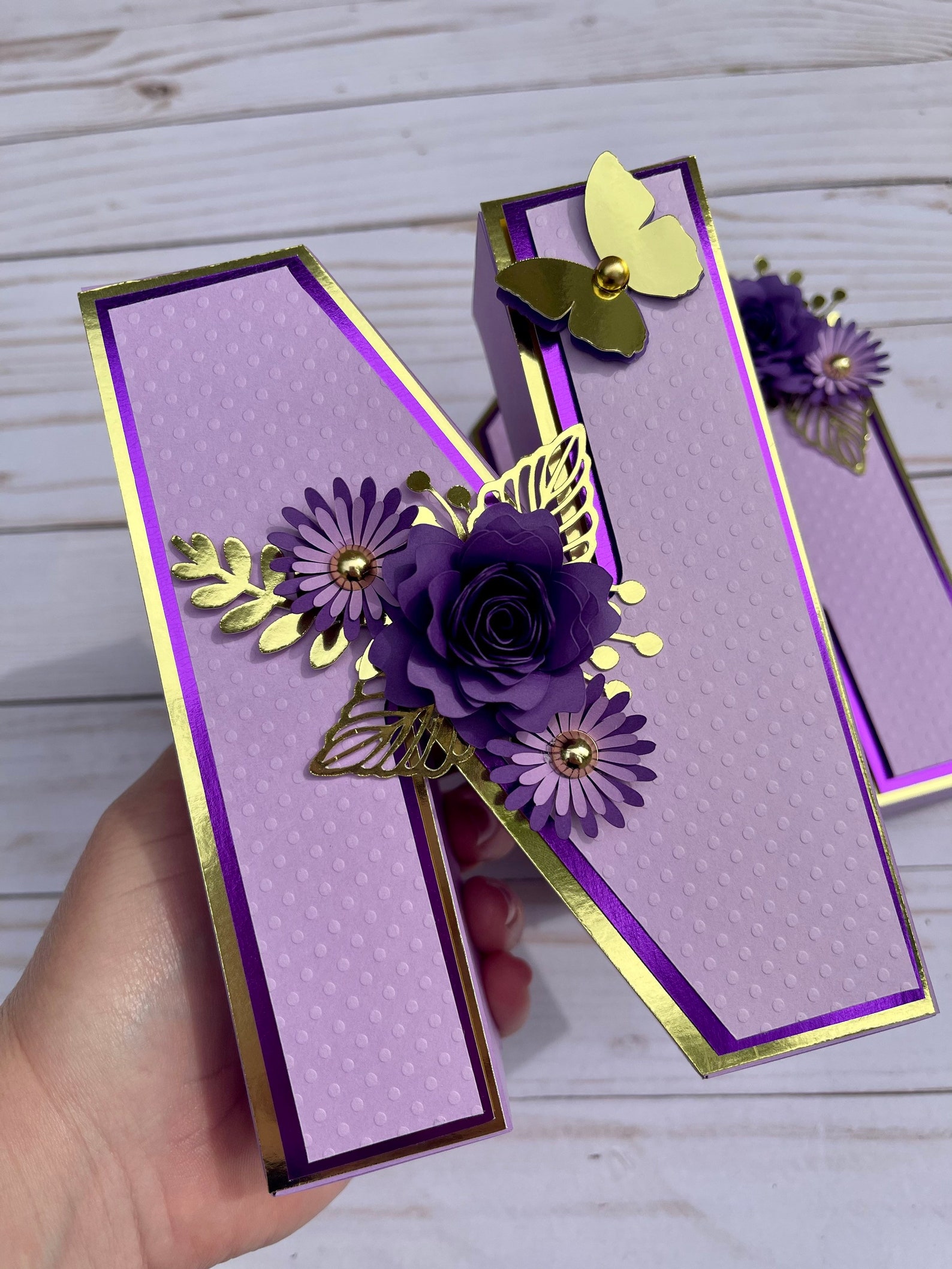 Letter 3D - Letter Flower - Flower Birthday -flower Decorations ...