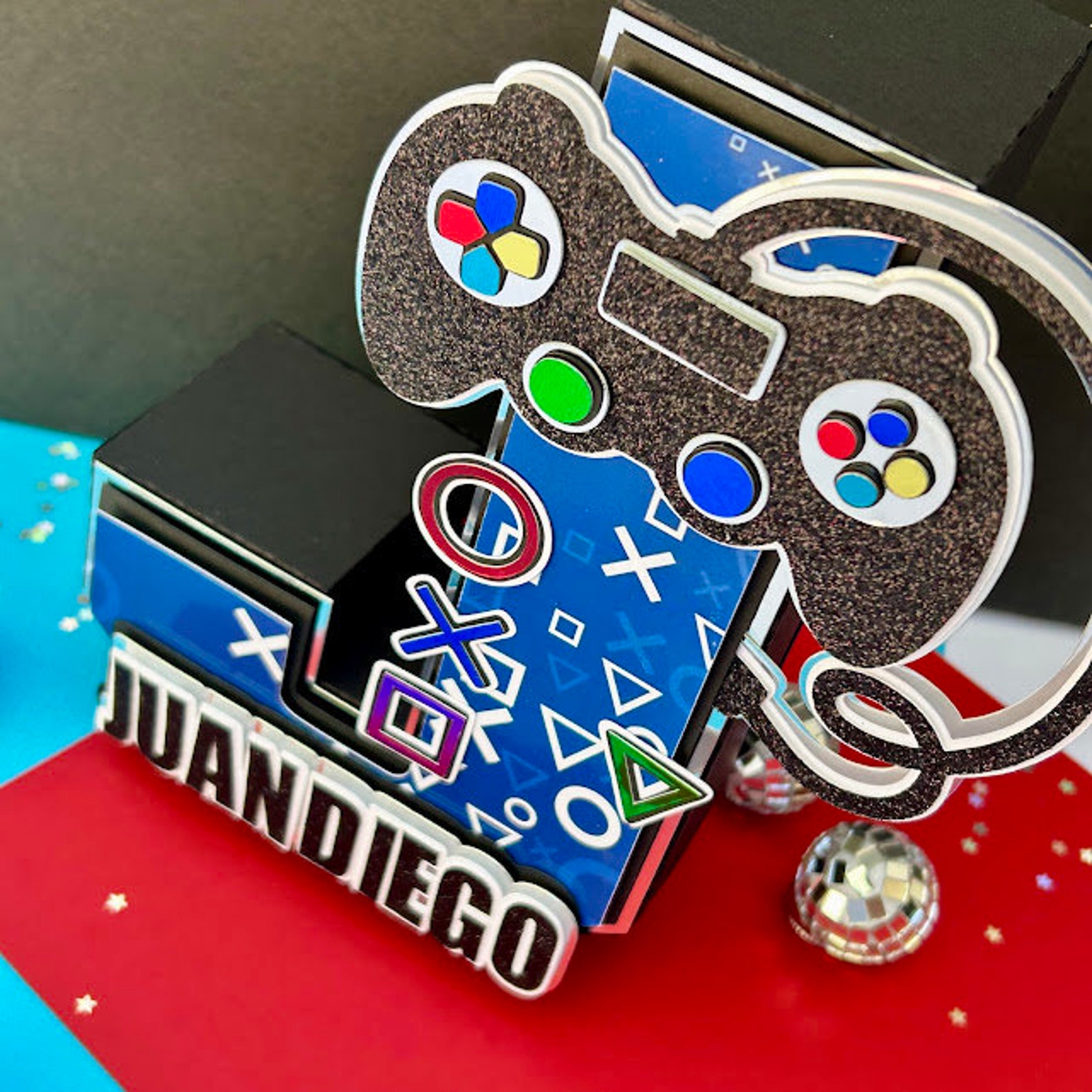 Gamer 3D Letters - Gamer Party Decorations - Gamer Birthday Party ...