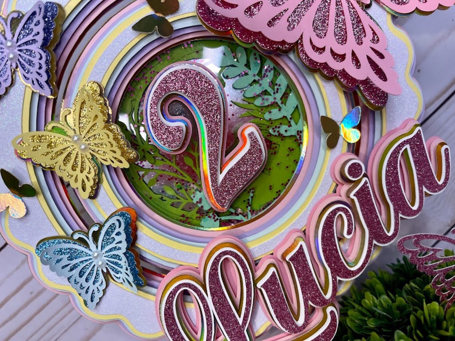 Butterfly Cake Topper Butterfly Party Party Decorations - Etsy