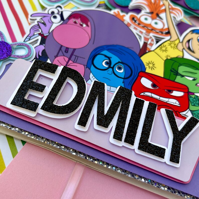 Inside Out Cake Topper - Inside Out 2 - Inside Out Party - Emotions ...