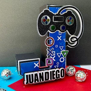 Gamer 3D Letters - Gamer Party Decorations - Gamer Birthday Party ...