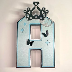Cinderella Letter 3d - Cinderella Party Decorations - Cinderella ...
