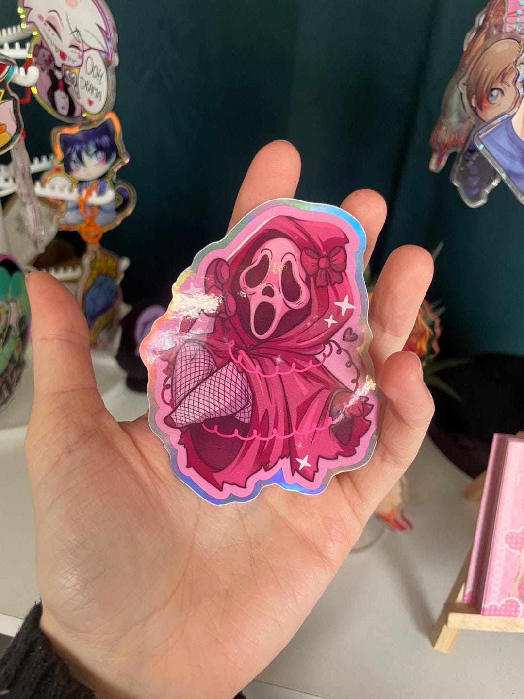 Cute Sticker Ghostface/pyramid Head/jason - Etsy