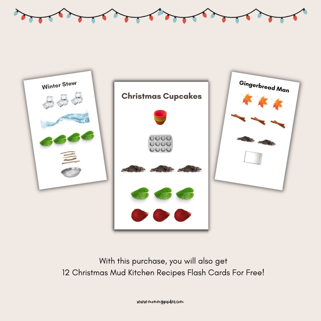 Christmas Alphabet Flashcards Christmas A-Z Christmas - Etsy