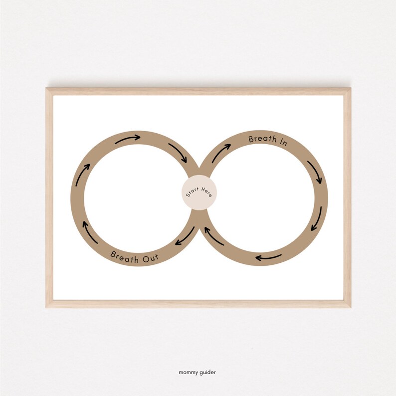 Editable Mindful Finger Breathing Cards With Calming Corner Wall Art ...