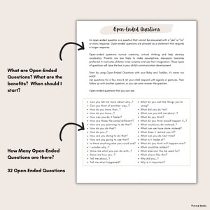 Open-ended Questions for Play | Preschool Curriculum | Homeschool ...