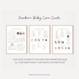Newborn Baby Care Guide: Essential Tips Printable (digital Download) - Etsy