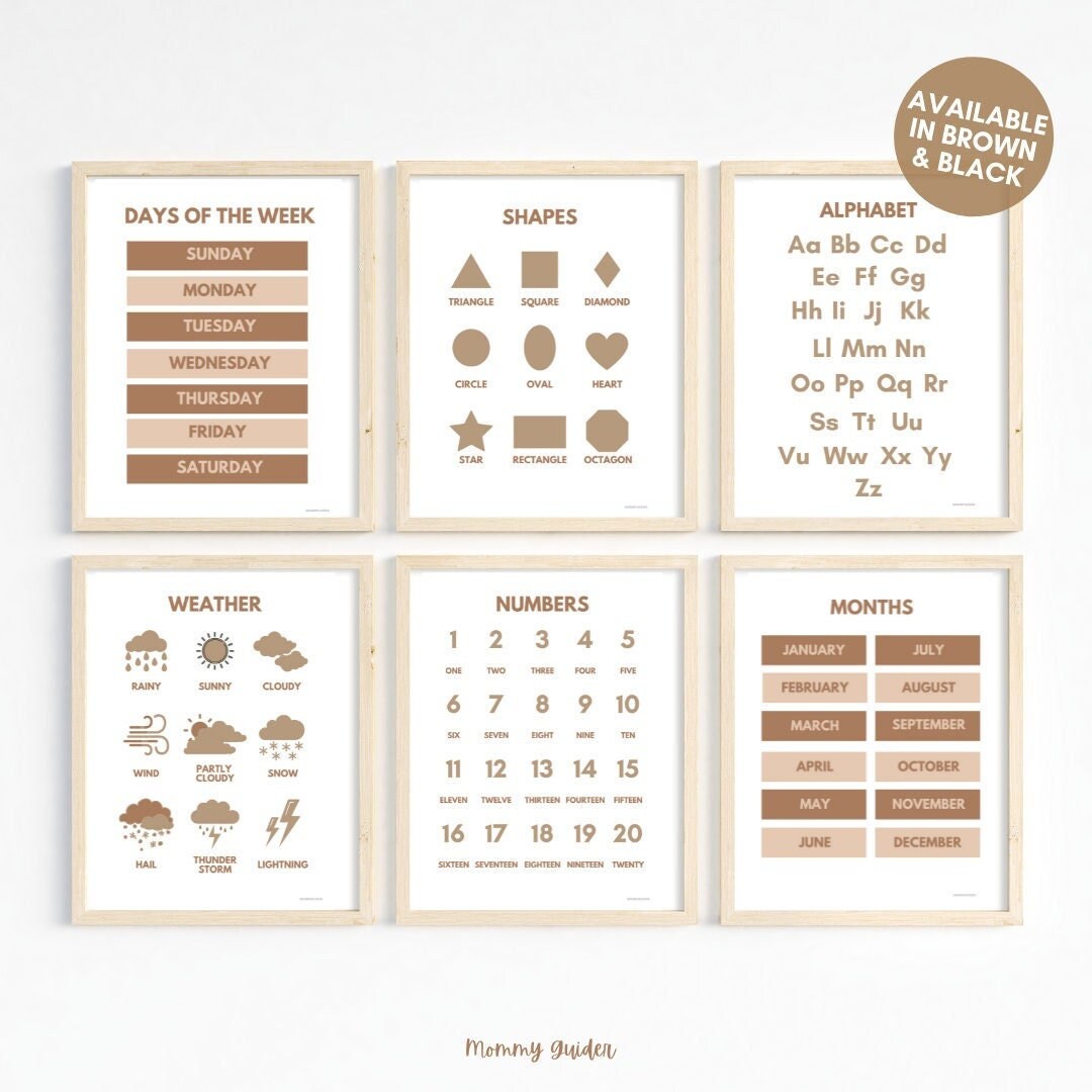 Circle Time Wall Art - Etsy