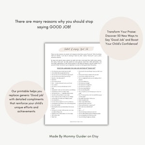 Instead of Saying good Job Say This Positive Parenting Phrase Gentle ...