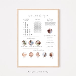 Newborn Baby Care Guide: Essential Tips Printable (digital Download) - Etsy