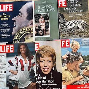 Vintage Life Magazine 1940s-1980s: Ephemera, Collage, History - Etsy