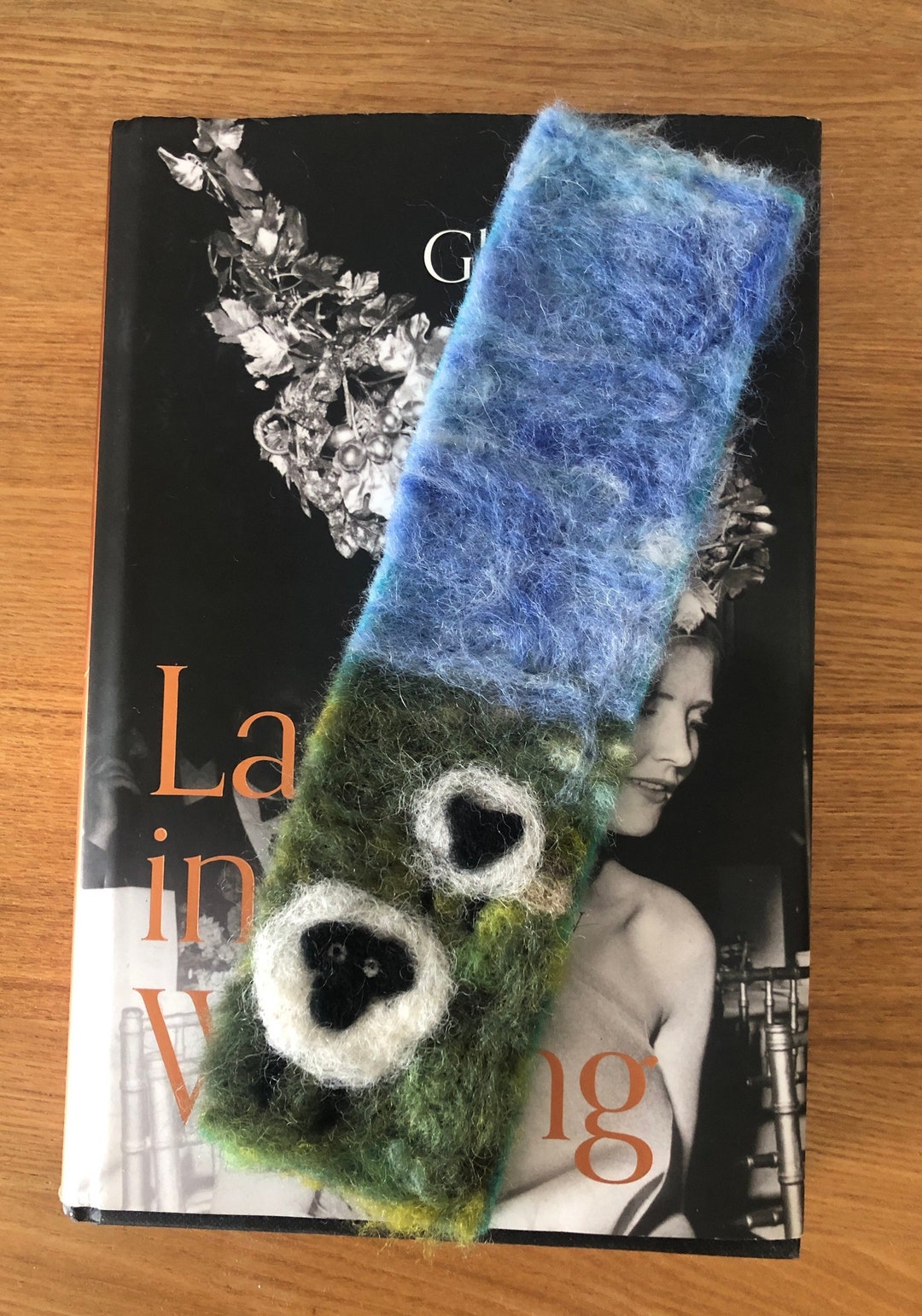 Handmade Needle Felted Bookmark -sheep - Etsy UK