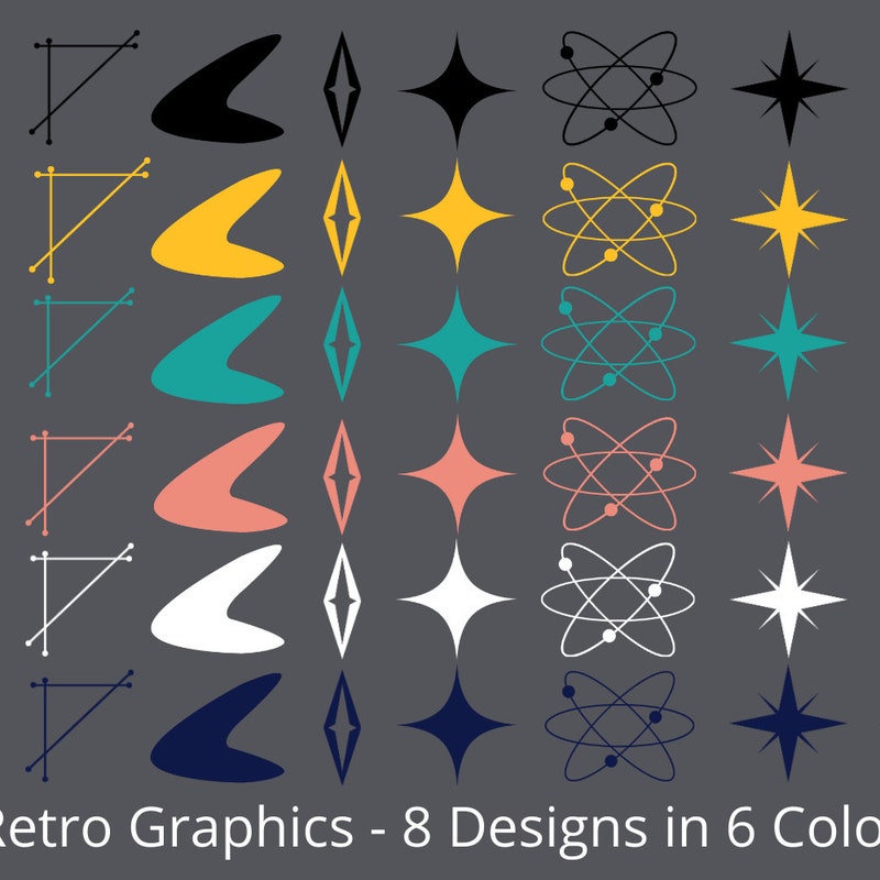 Retro Graphics - Etsy