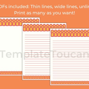 Printable Pyrex-inspired Stationery | Arches Pyrex Pattern Stationery ...