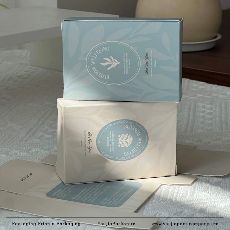 100pack Custom Handmade Soap Gift Box With Logo - Etsy