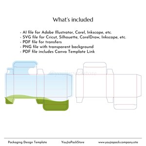Custom Editable Soap Box Template, 7.6x2.5x7.6cm, Canva Template, Ai ...