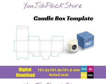 9 Personalized Candle Box Templates Candle Gift Box Custom Packaging ...