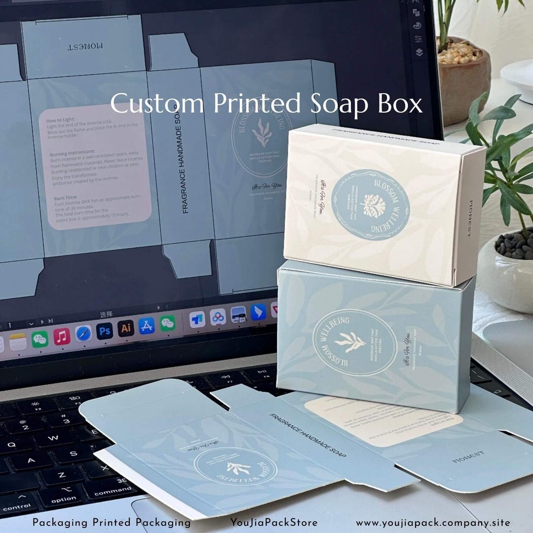 100pack Custom Handmade Soap Gift Box With Logo - Etsy