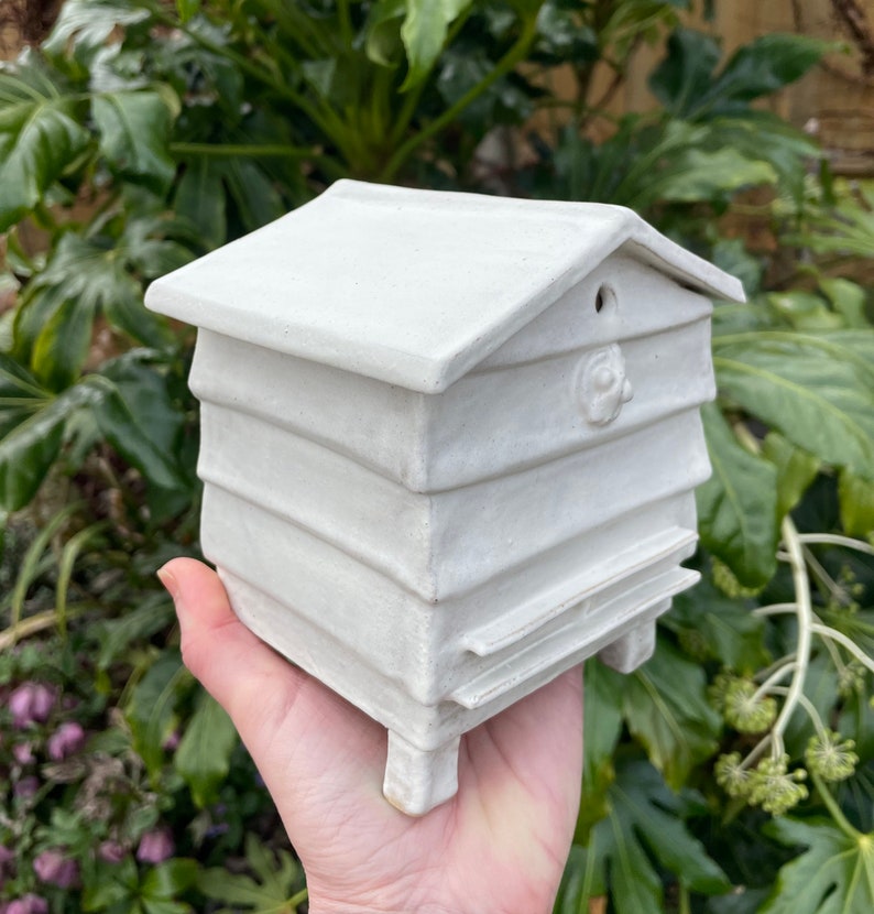 Handmade Ceramic Bee Hive Wall Art Bee Hive Ornament String - Etsy