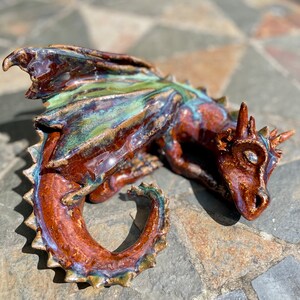Ceramic Dragon, Handmade Ceramic Dragon, Pottery Dragon, Dragon ...