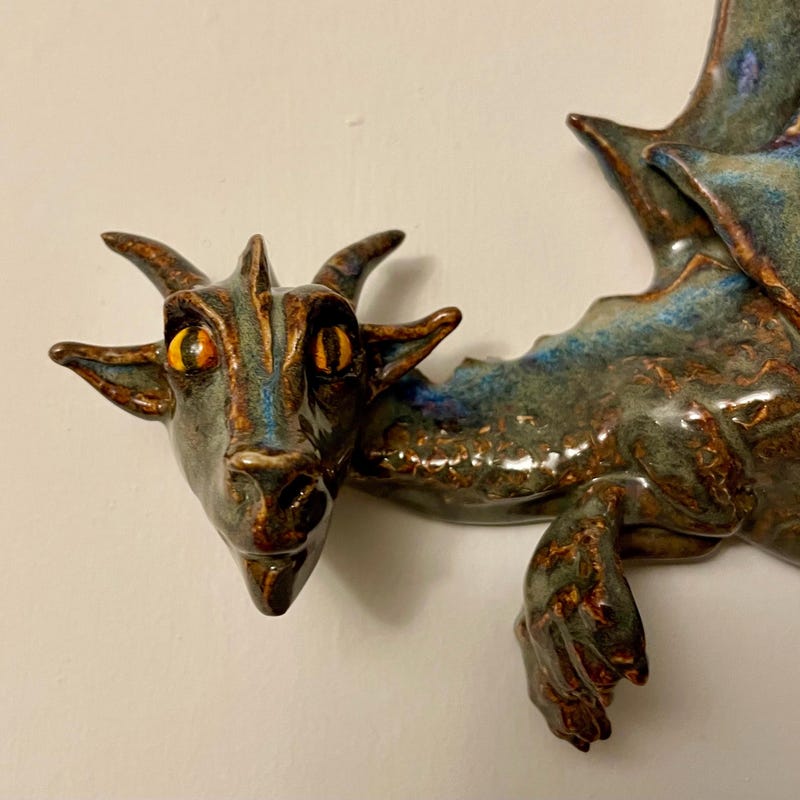 Ceramic Dragons - Etsy