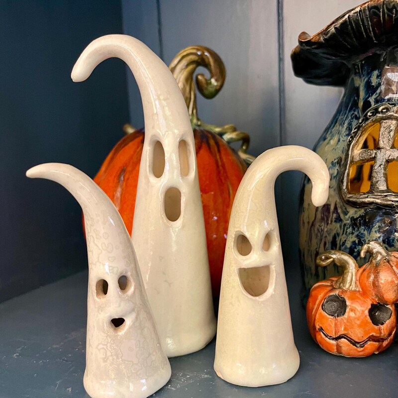 Ceramic Ghosts - Etsy