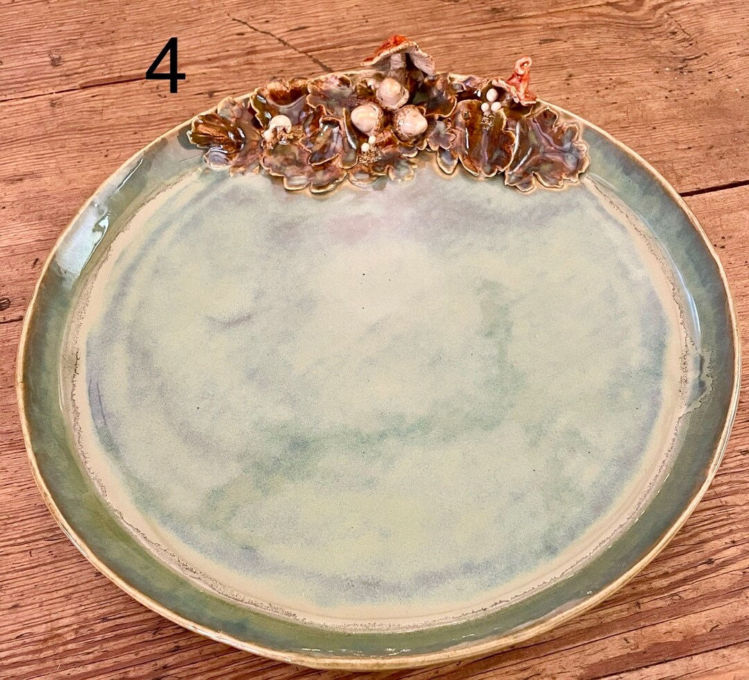 Ceramic Plate, Garden Gift, Bird Feeder, Bee Feeder, Wildlife Feeder ...